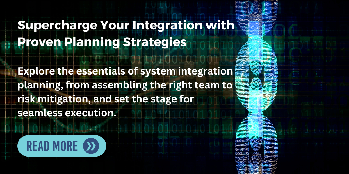 Supercharge Your Integration with Proven Planning Strategies - Stefan Cvejn